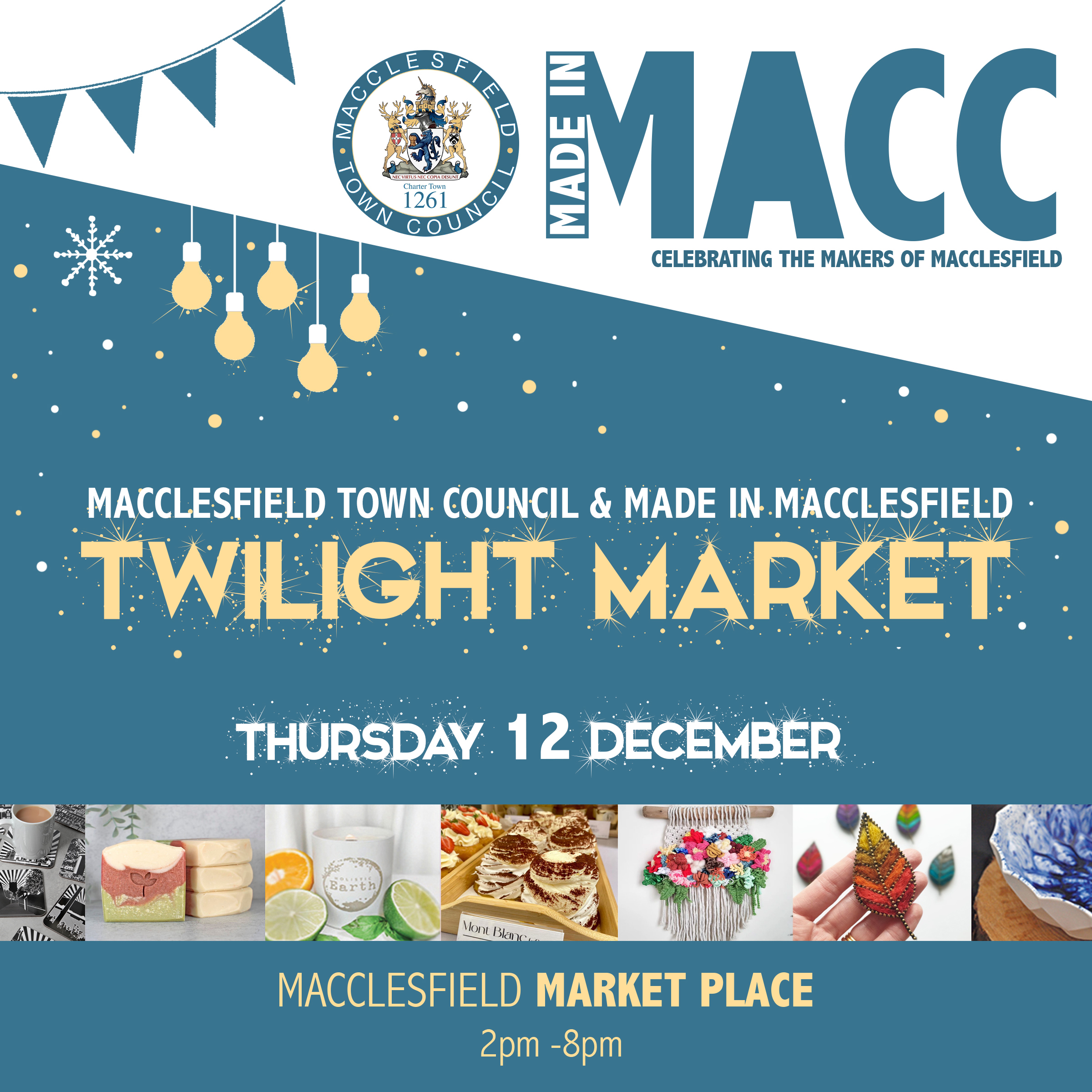Visit (or trade with us) at our Makers Markets – Made in Macclesfield